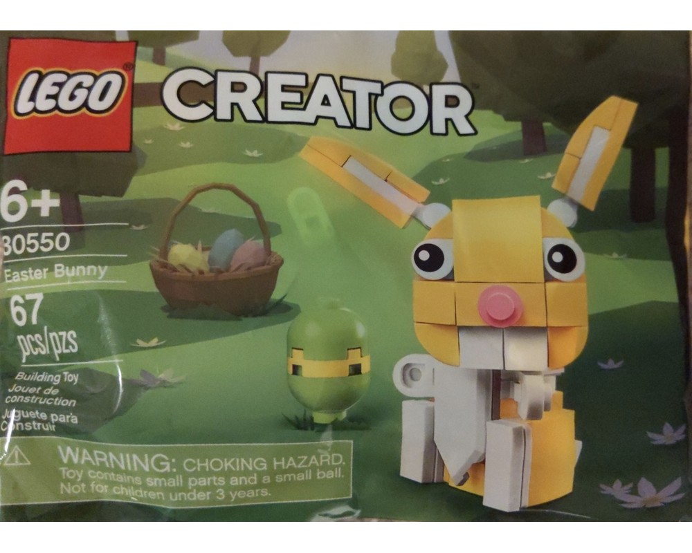 LEGO Set 30550-1 Easter Bunny (2020 Seasonal > Easter) | Rebrickable ...