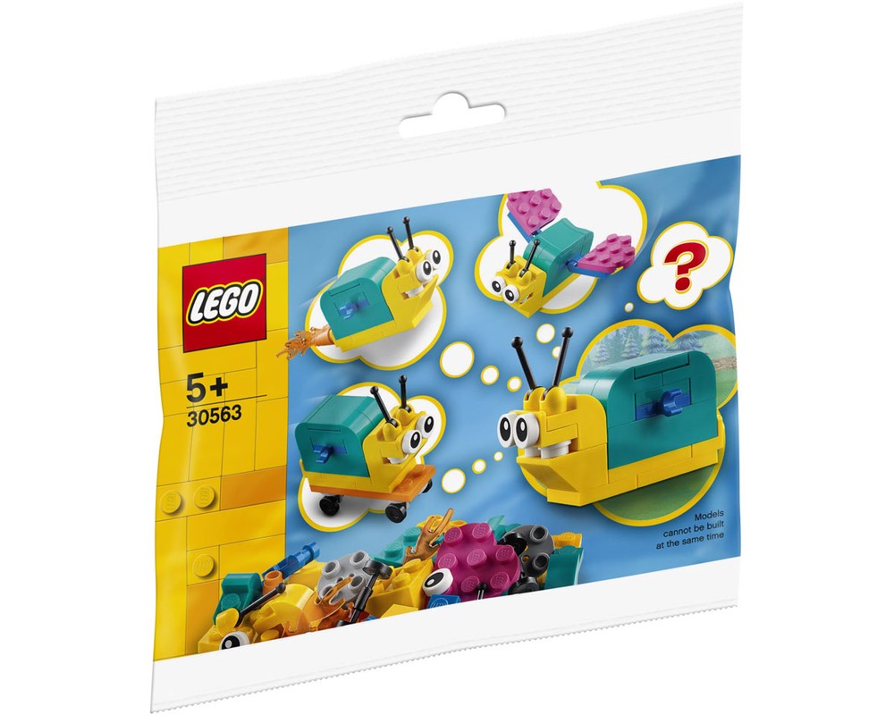 LEGO Set 30563-1 Build Your Own Snail With Superpowers (2021 Classic ...