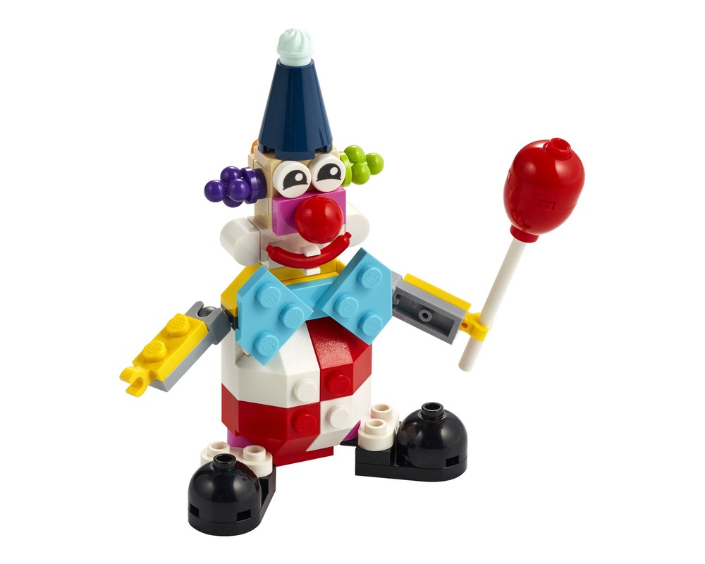 LEGO Set 30565-1 Birthday Clown (2021 Creator) | Rebrickable - Build ...