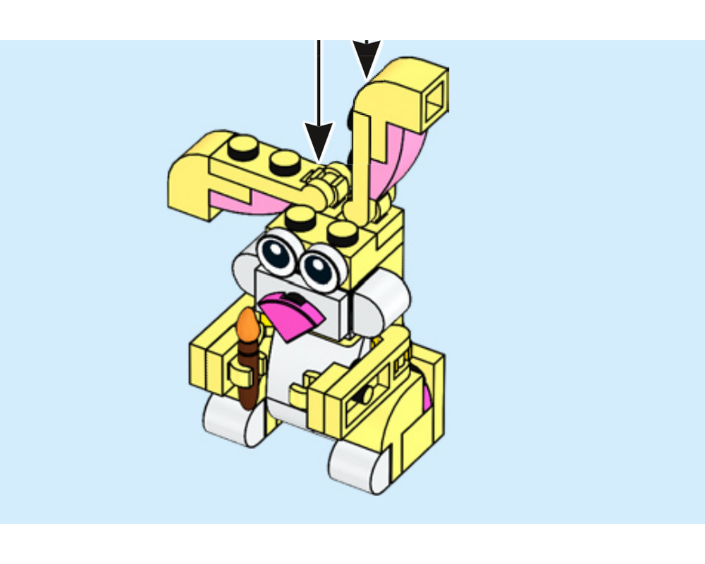 LEGO Set 30583-1-s1 Easter Bunny (2022 Seasonal > Easter) | Rebrickable ...