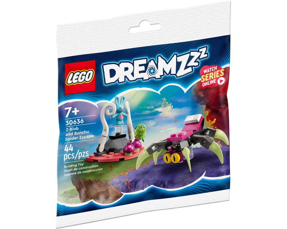 LEGO Set 30636-1 Z-Blob and Bunchu Spider Escape (2023 Dreamzzz ...