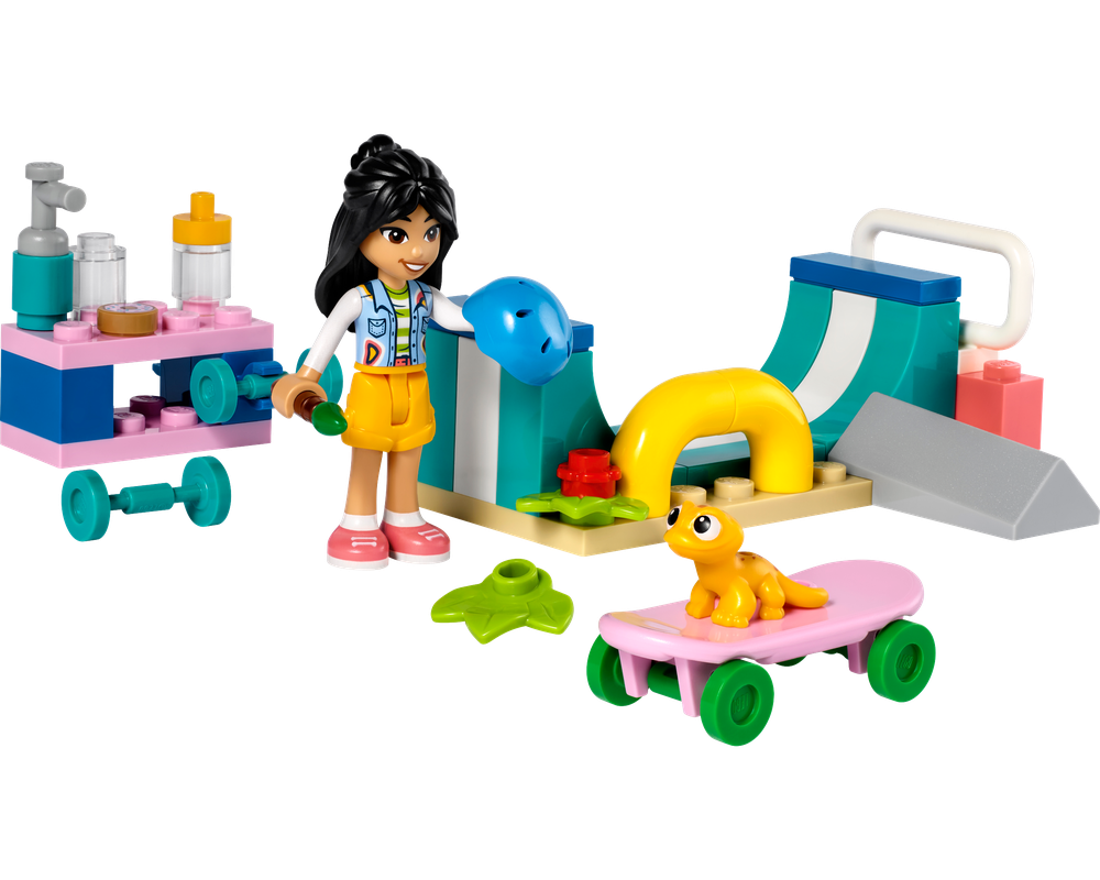 LEGO Set 30638-2 Police Bicycle Training & Skate Ramp (2023 Other ...