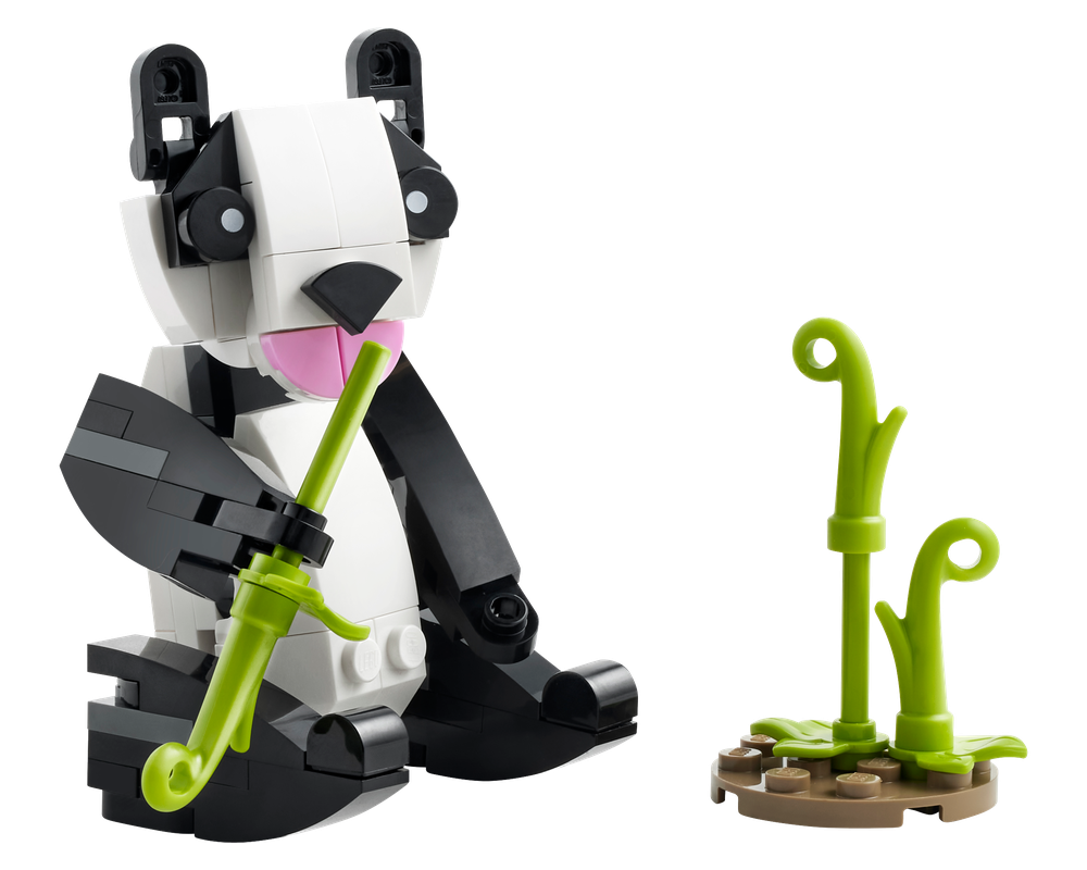 LEGO Set 30641-1 Panda (2023 Creator > Creator 3-in-1) | Rebrickable ...
