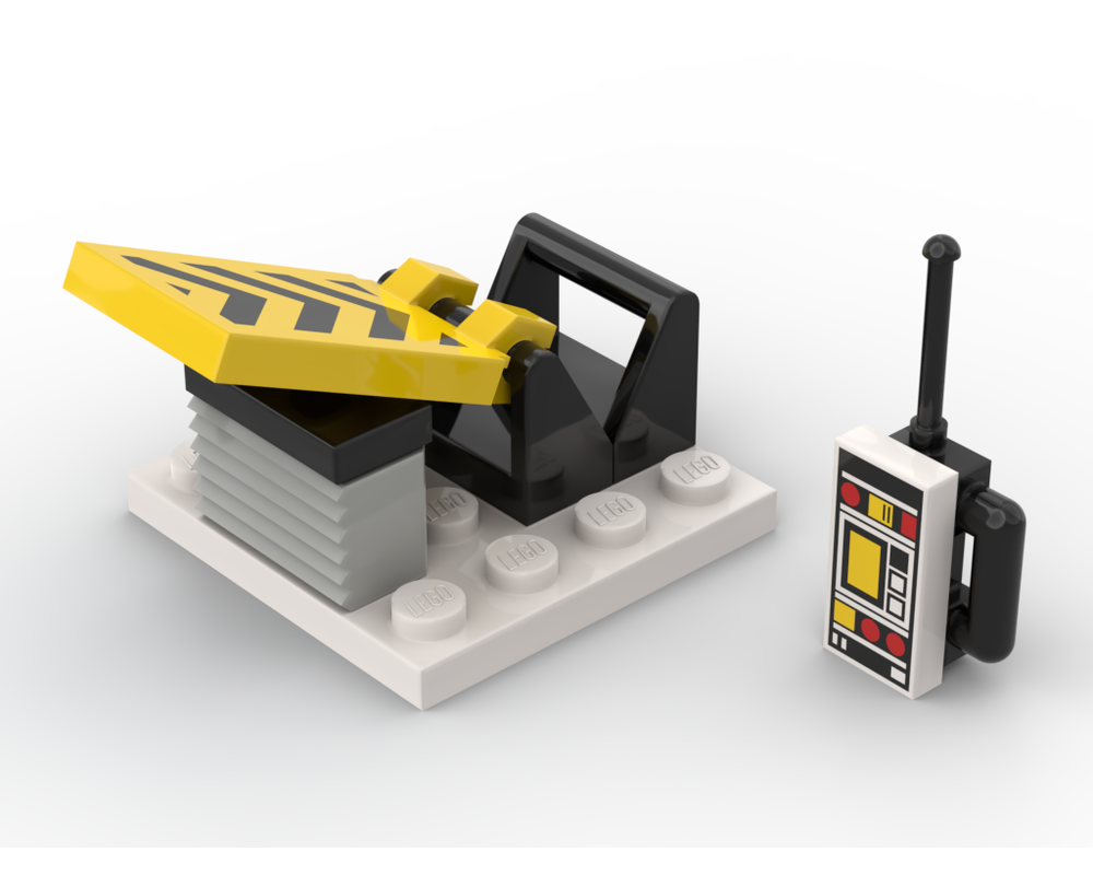 LEGO Set 3067-1-s2 Launch Pad and Controller (1999 Town > Space Port ...