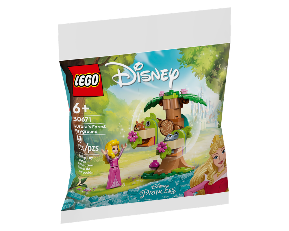 LEGO Set 30671-1 Aurora's Forest Playground (2024 Disney > Disney ...