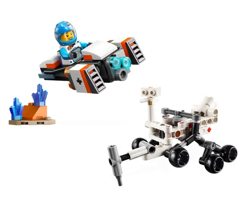 LEGO Set 30682-2 NASA Mars Rover Perseverance & Space Hoverbike GWP ...