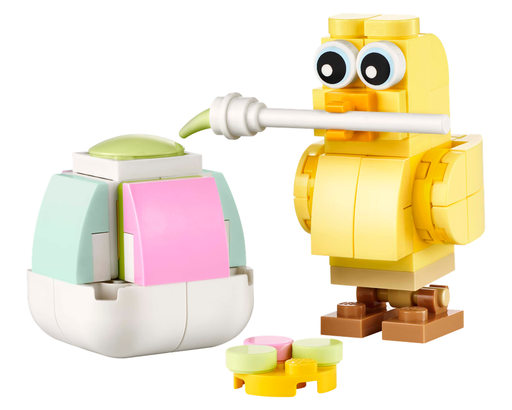 LEGO Set 30690-1 Easter Egg Chick Painting Fun (2025 Seasonal > Easter ...