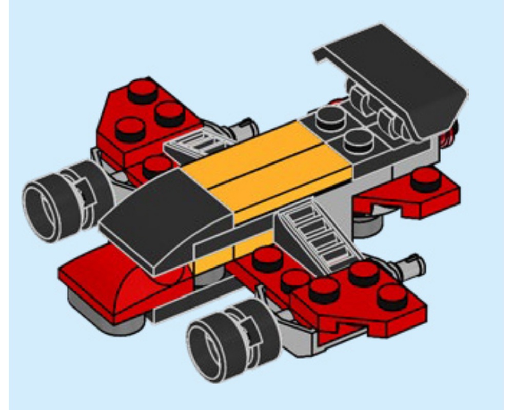 LEGO Set 30691-1-b1 Aeroplane (2025 Creator > Creator 3-in-1 ...