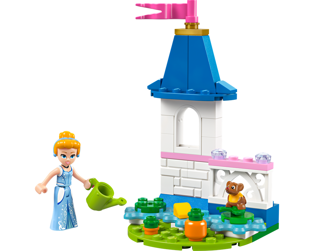 LEGO Set 30695-1 Cinderella's Mini Garden Castle (2025 Disney > Disney ...
