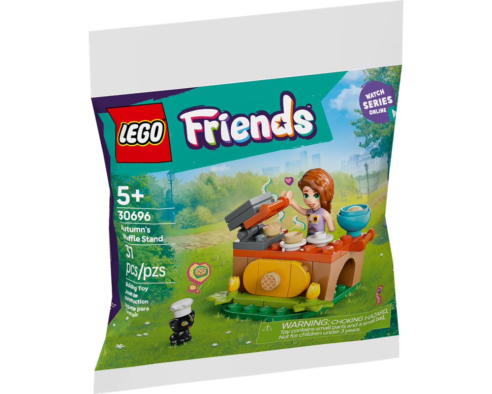 LEGO Set 30696-1 Autumn's Waffle Stand (2025 Friends) | Rebrickable ...