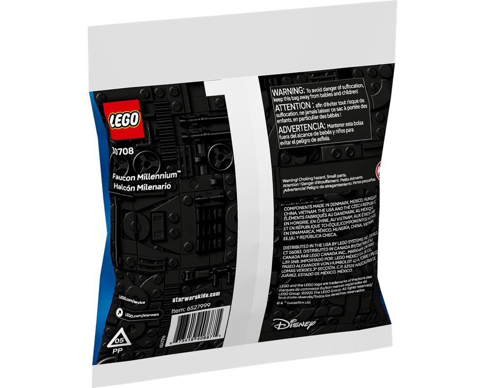 LEGO Set 30708-1 Millennium Falcon Mini-Build (2025 Star Wars ...