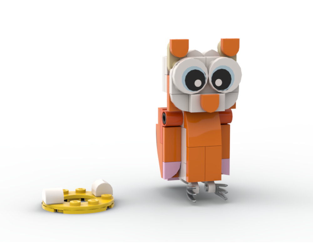 LEGO Set 30714-1-b2 Owl (2026 Creator > Creator 3-in-1) | Rebrickable ...