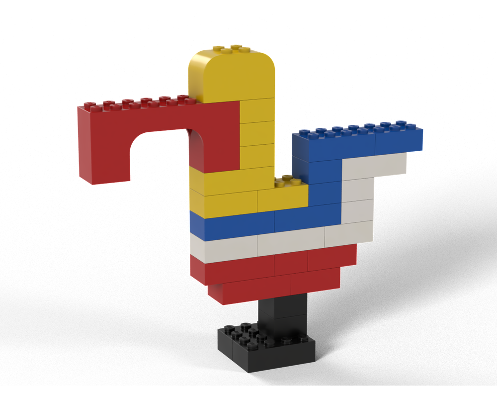 LEGO Set 310-4-c16 Bird (1985 Universal Building Set > Basic ...