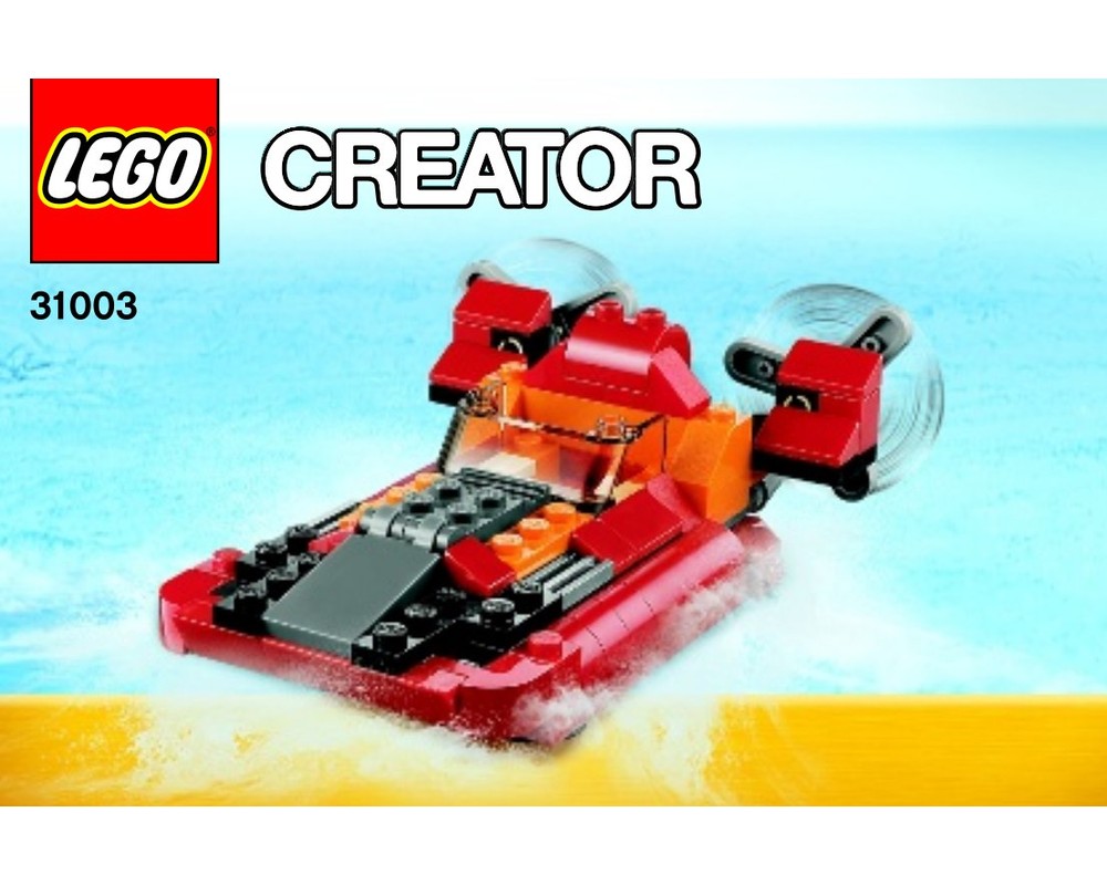 LEGO Set 31003-1-b2 Twin-rotor Hovercraft (2013 Creator > Creator 3-in ...