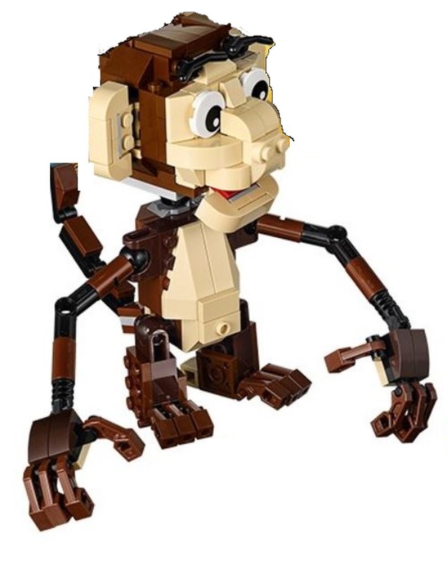 LEGO Set 31019-1-s1 Monkey (2014 Creator > Creator 3-in-1 ...