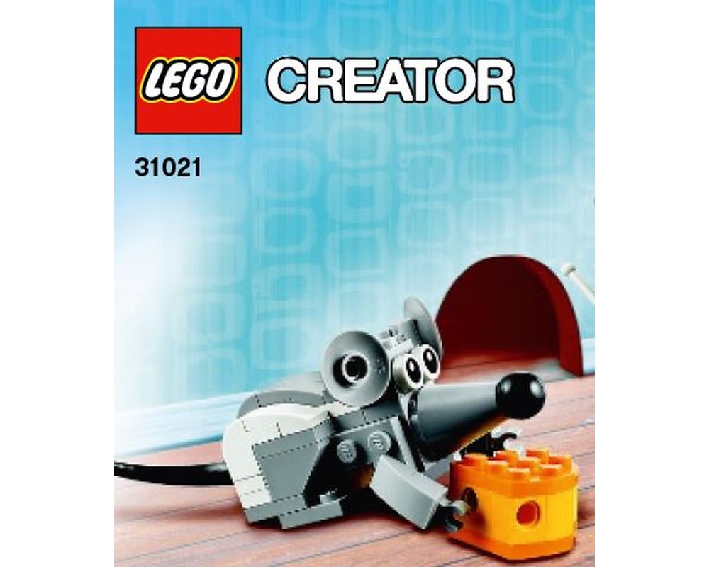 LEGO Set 31021-1-s2 Mouse (2014 Creator > Creator 3-in-1) | Rebrickable ...