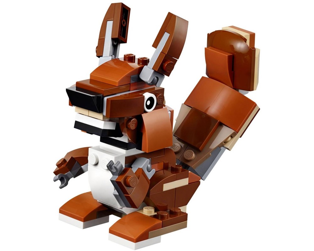 LEGO Set 31044-1-b1 Park Animals - Squirrel (2016 Creator > Creator 3 ...