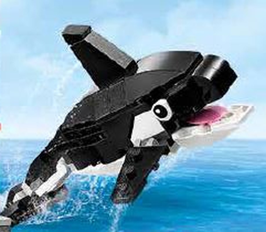 LEGO Set 31051-1-s2 Whale (2016 Creator > Creator 3-in-1) | Rebrickable ...