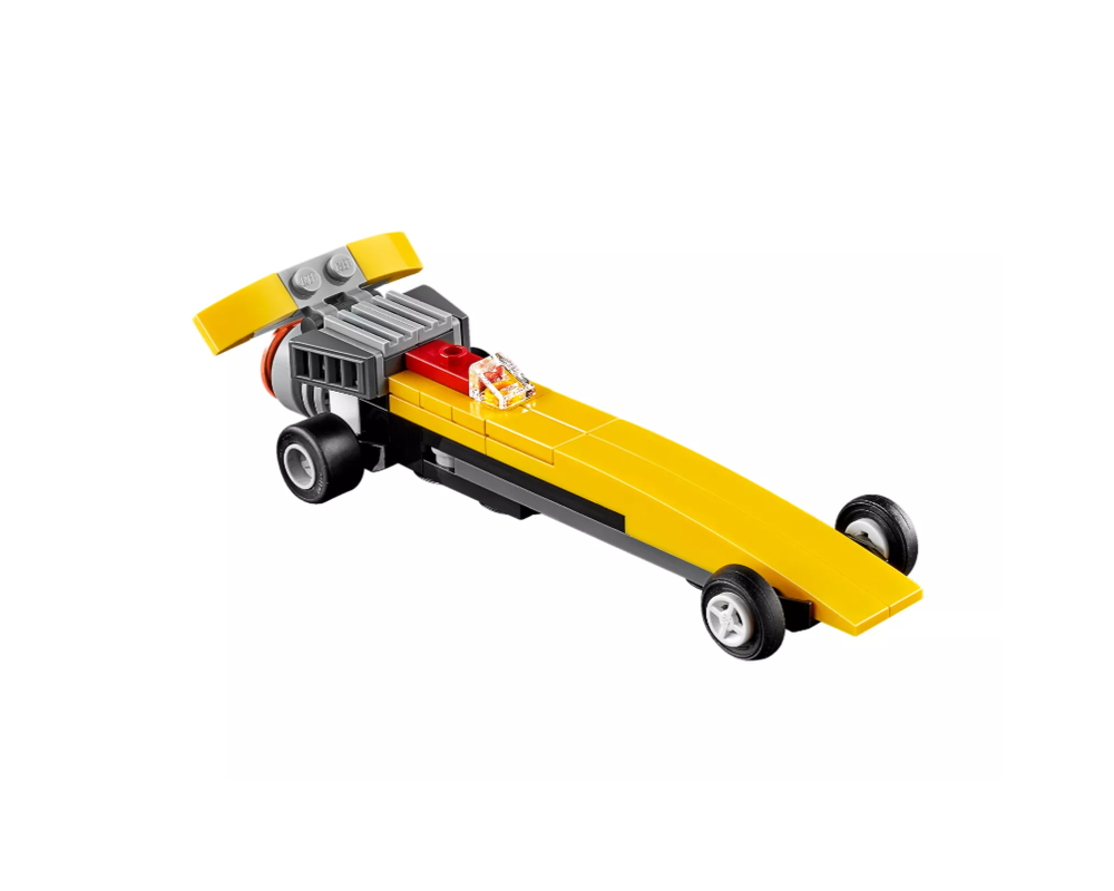 LEGO Set 31060-1-b2-s2 Dragster (2016 Creator > Creator 3-in-1 ...