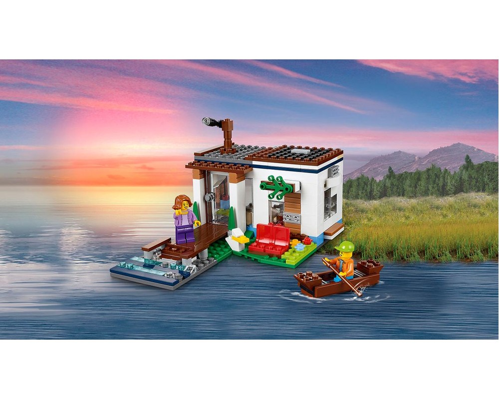 LEGO Set 31068-1-b1 Lakeside Home (2017 Creator > Creator 3-in-1 ...