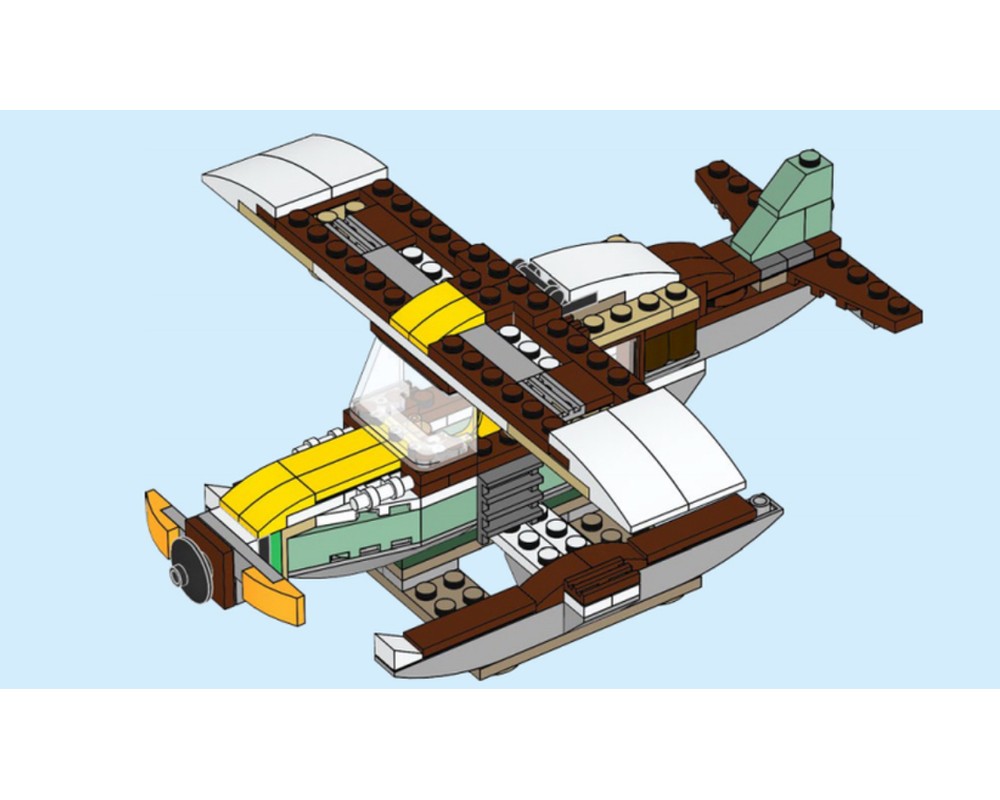 LEGO Set 31093-1-b1-s1 Seaplane (2019 Creator > Creator 3-in-1 ...