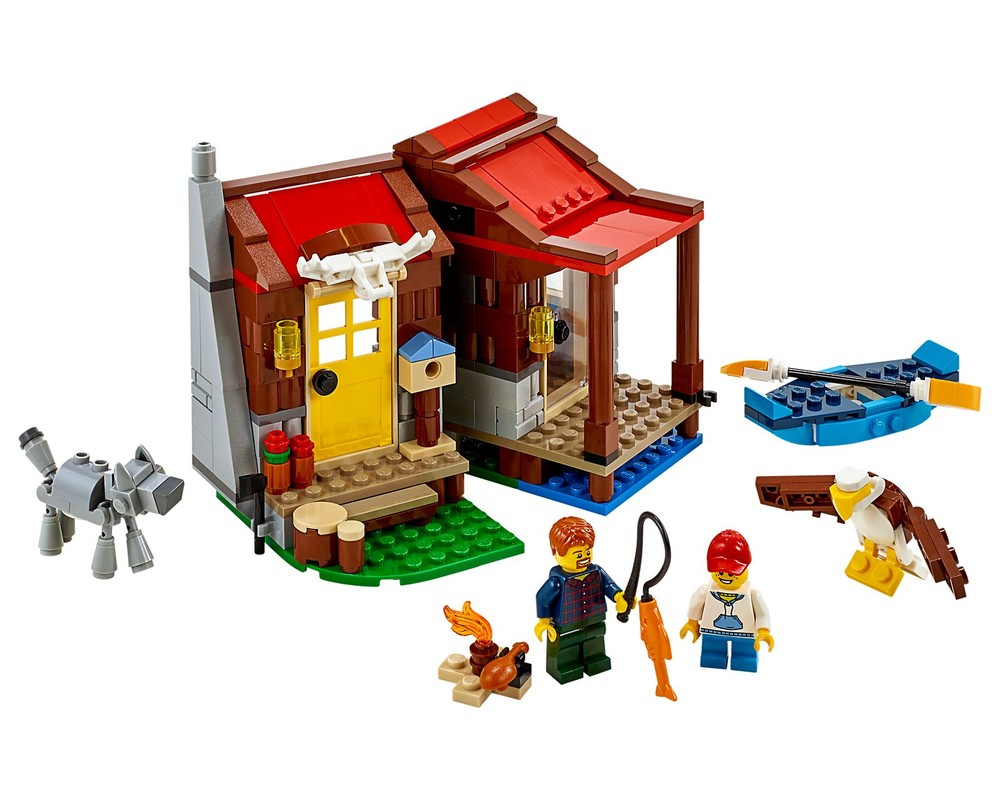 LEGO Set 31098-1 Outback Cabin (2019 Creator > Creator 3-in-1 ...