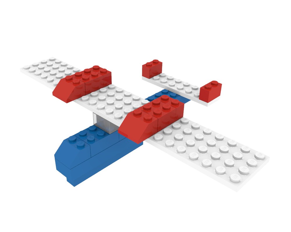 LEGO Set 311-4-b3 Sports Plane (1961 System) | Rebrickable - Build with ...