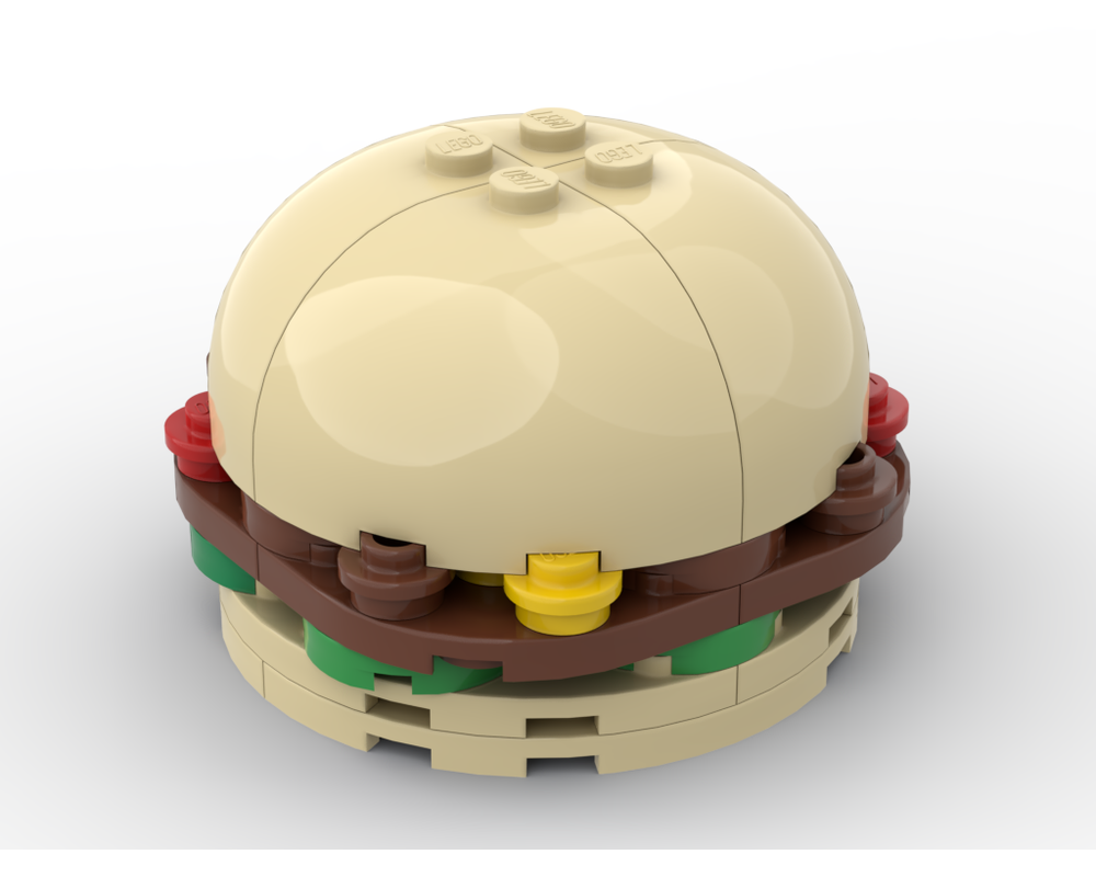 LEGO Set 31104-1-s4 Large Burger (2020 Creator > Creator 3-in-1 ...