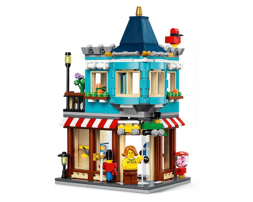 LEGO Set 31105-1-s2 Townhouse Toy Shop (2020 Creator > Creator 3-in-1 ...