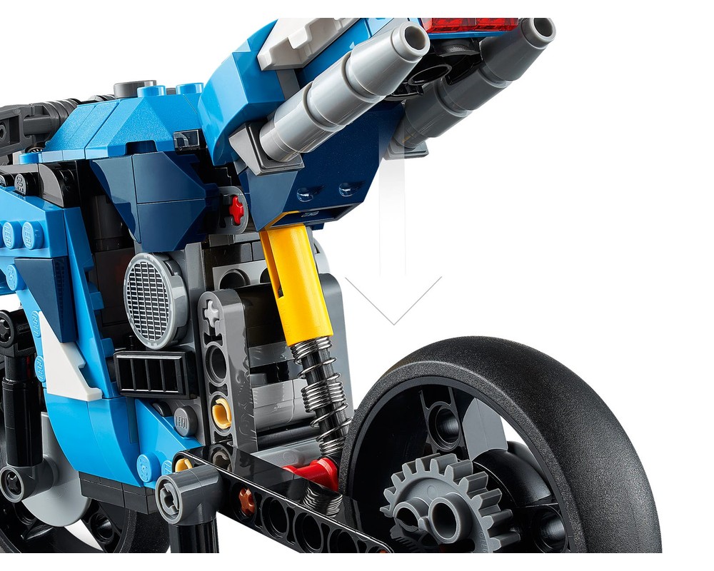 LEGO Set 31114-1 Superbike (2021 Creator > Creator 3-in-1 ...