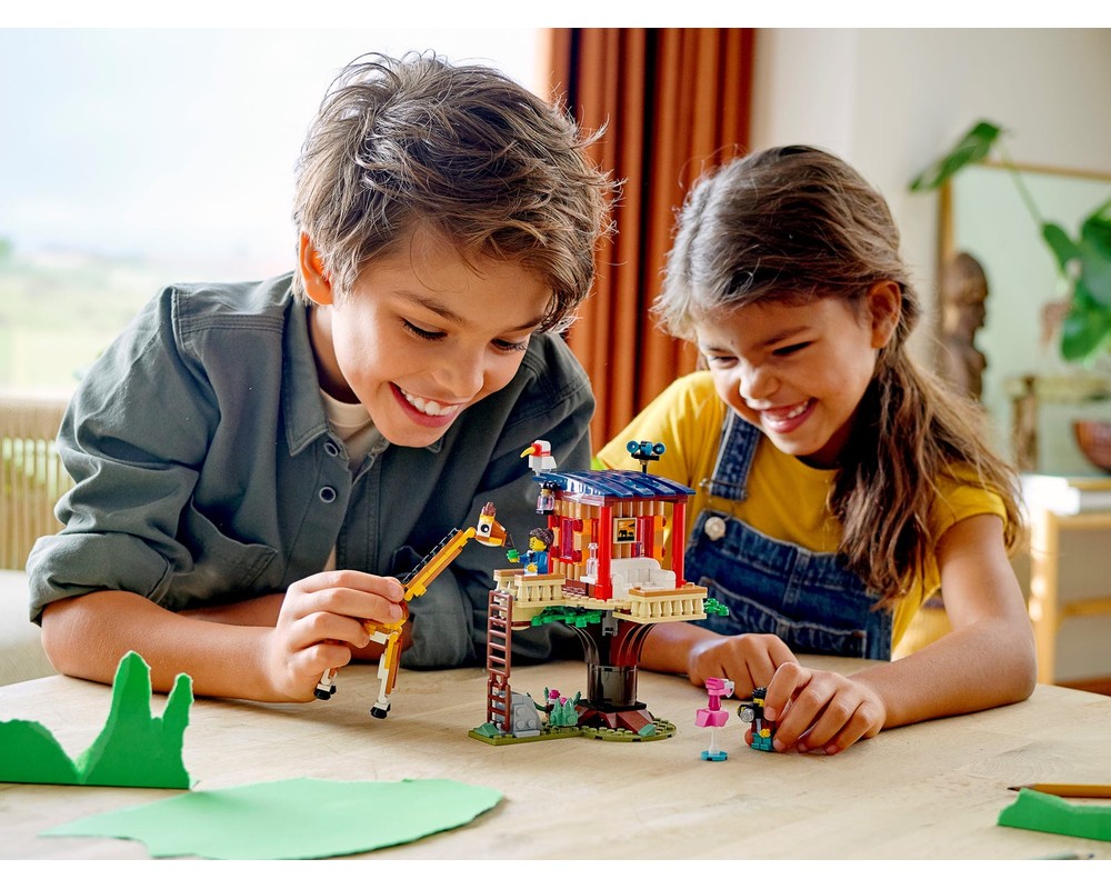 LEGO Set 31116-1 Safari Wildlife Tree House (2021 Creator > Creator 3 ...
