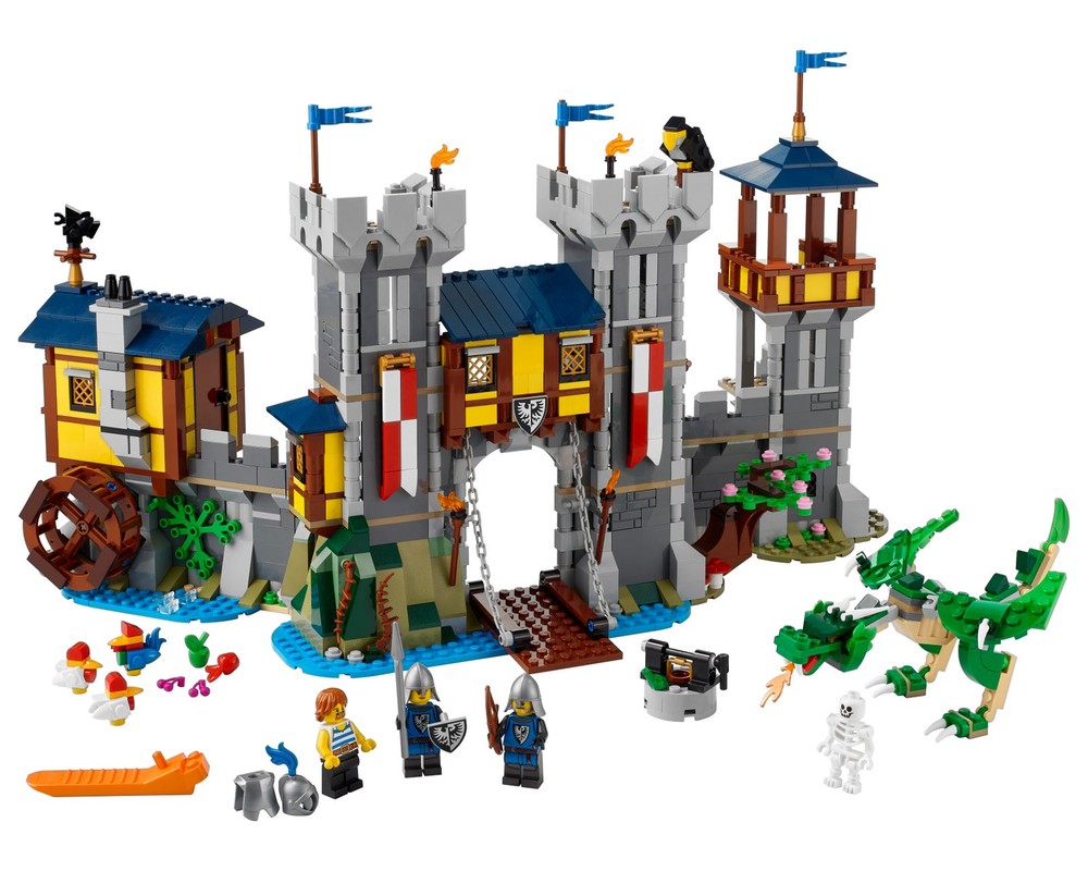 LEGO Set 31120 1 Medieval Castle 2021 Creator Creator 3 in 1