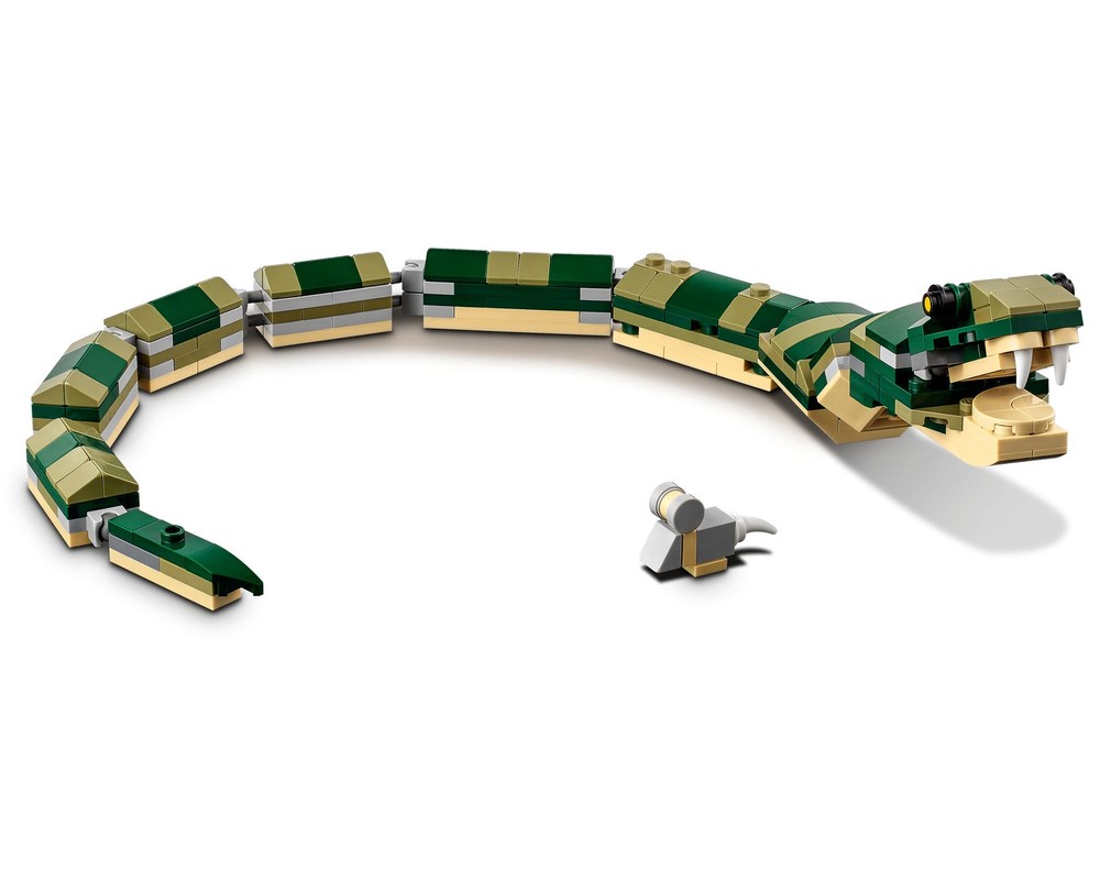 LEGO Set 31121-1 Crocodile (2021 Creator > Creator 3-in-1 ...