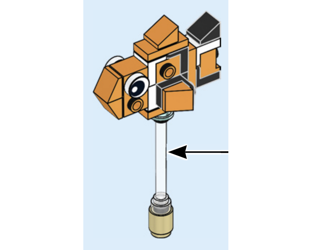 LEGO Set 31122-1-s6 Clownfish (2021 Creator > Creator 3-in-1 ...