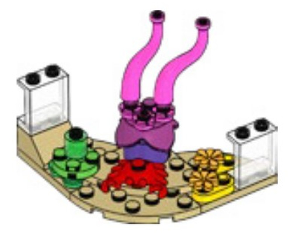 LEGO Set 31128-1-s1 Crab And Coral (2022 Creator > Creator 3-in-1 ...