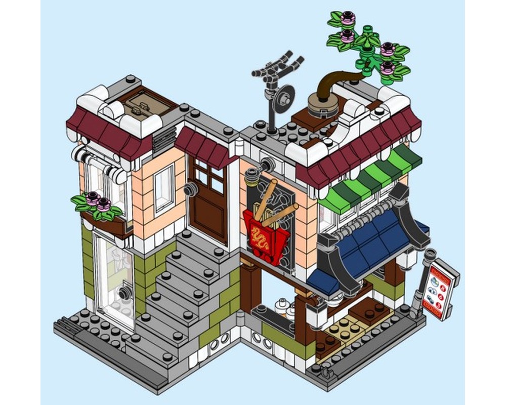 LEGO Set 31131-1-s2 Noodle Shop (2022 Creator > Creator 3-in-1 ...