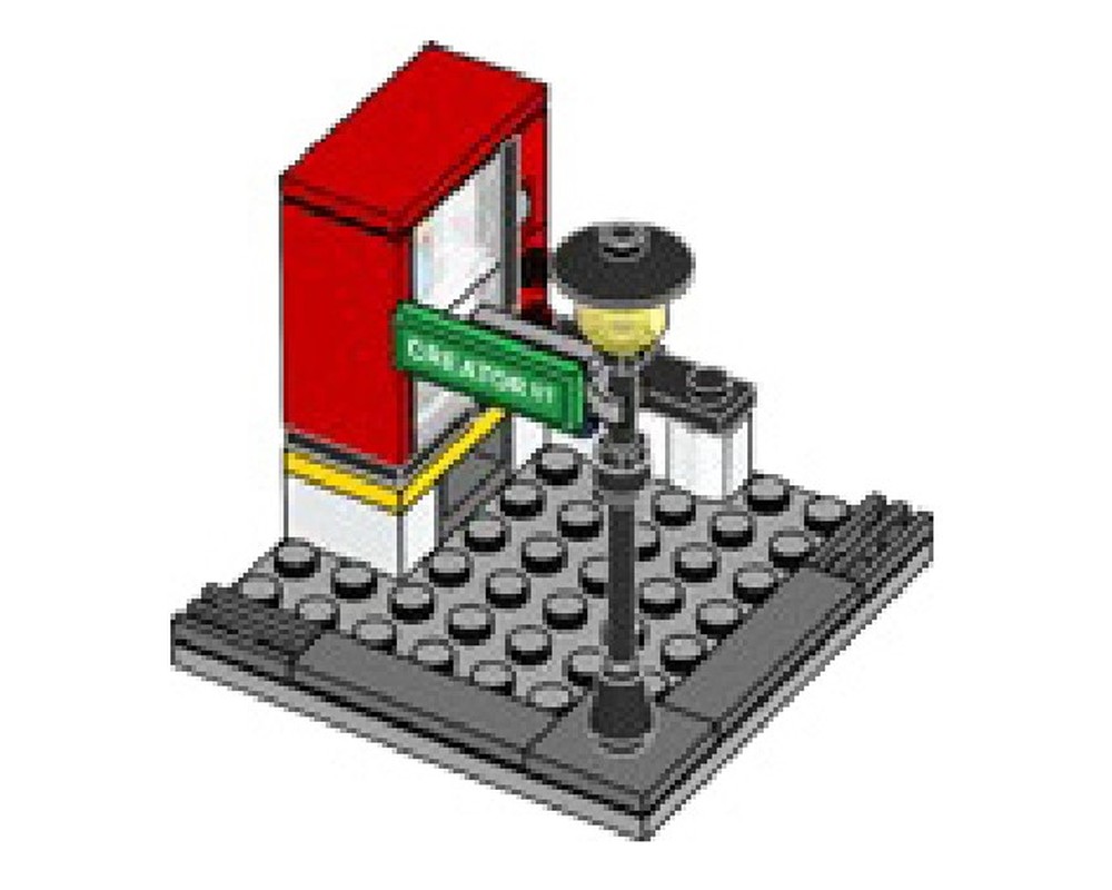 LEGO Set 31131-1-s3 Corner Street (2022 Creator > Creator 3-in-1 ...