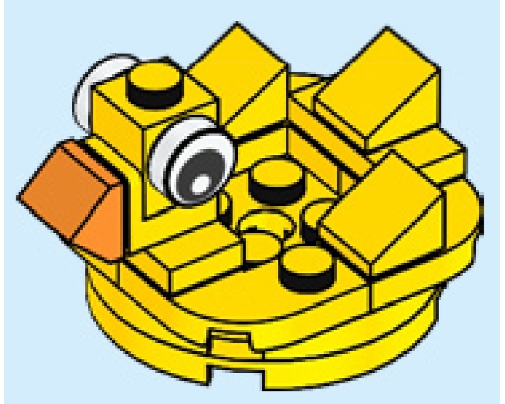 LEGO Set 31138-1-s1 Duck Float (2023 Creator > Creator 3-in-1 ...
