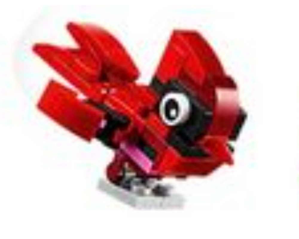 LEGO Set 31143-1-s2 Red Bird (2023 Creator > Creator 3-in-1 ...