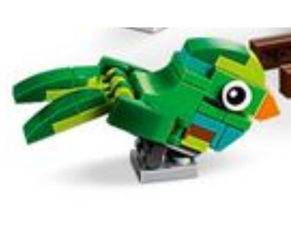 LEGO Set 31143-1-s5 Green Bird (2023 Creator > Creator 3-in-1 ...
