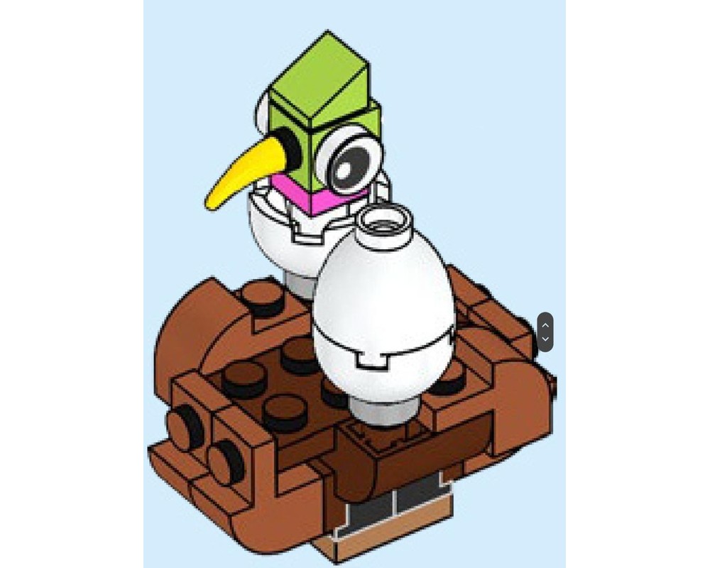 LEGO Set 31143-1-s6 Chick with Nest (2023 Creator > Creator 3-in-1 ...