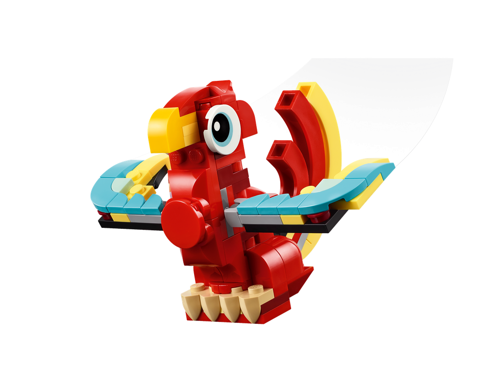 LEGO Set 31145-1 Red Dragon (2024 Creator > Creator 3-in-1 ...