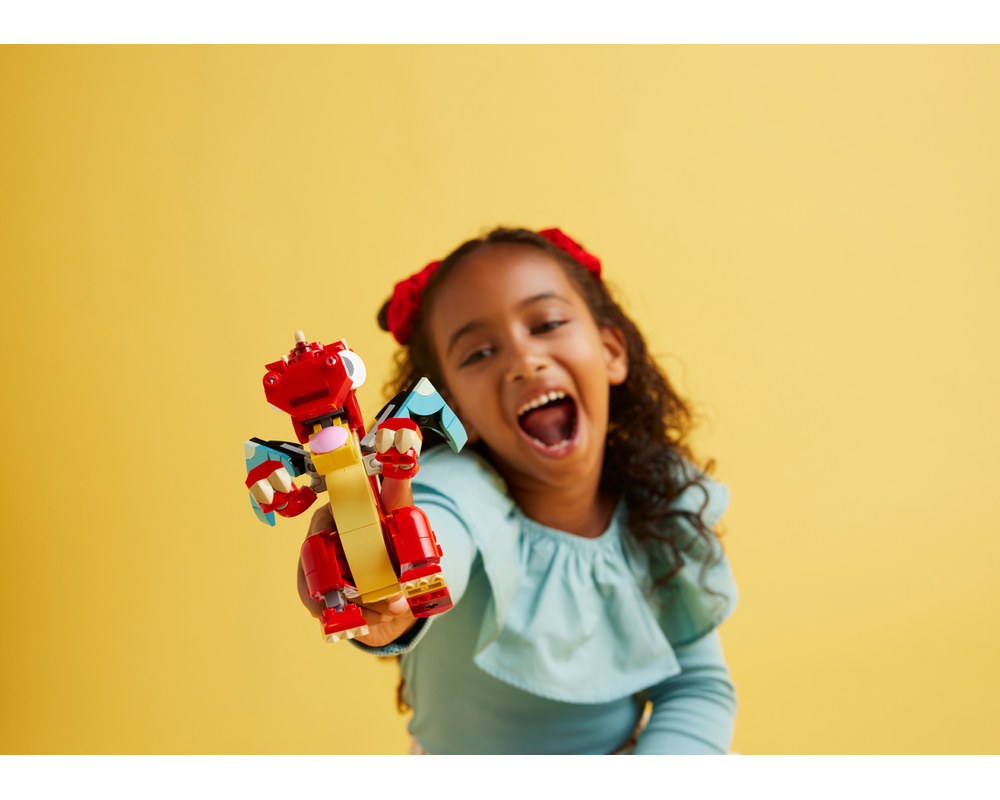 LEGO Set 31145-1 Red Dragon (2024 Creator > Creator 3-in-1 ...