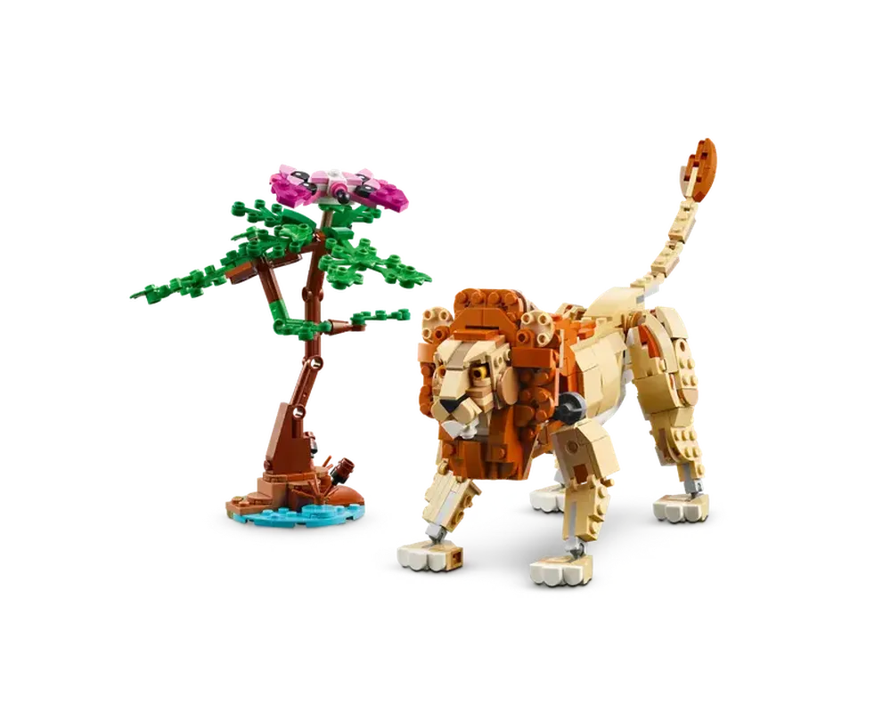 LEGO Set 31150-1-b1 Lion (2024 Creator > Creator 3-in-1) | Rebrickable ...