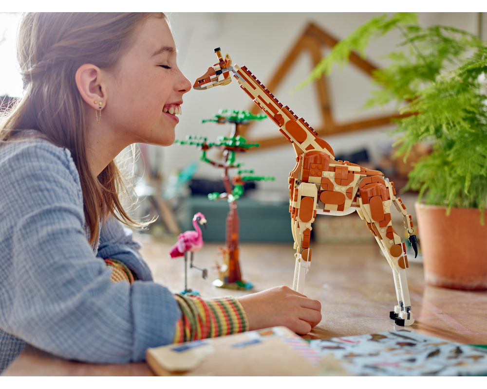 LEGO Set 31150-1 Wild Safari Animals (2024 Creator > Creator 3-in-1 ...