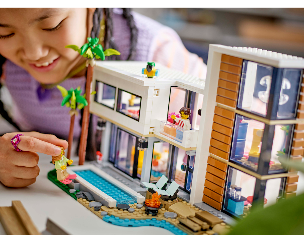 LEGO Set 31153-1 Modern House (2024 Creator > Creator 3-in-1 ...