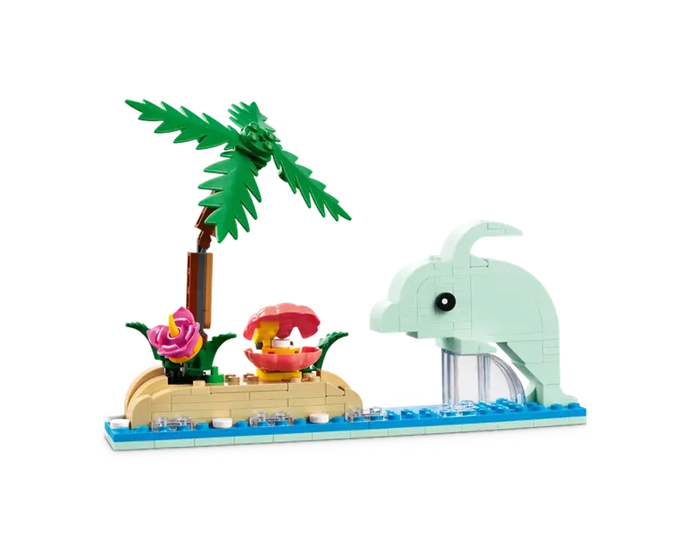 LEGO Set 31156-1-b1 Dolphin (2024 Creator > Creator 3-in-1 ...