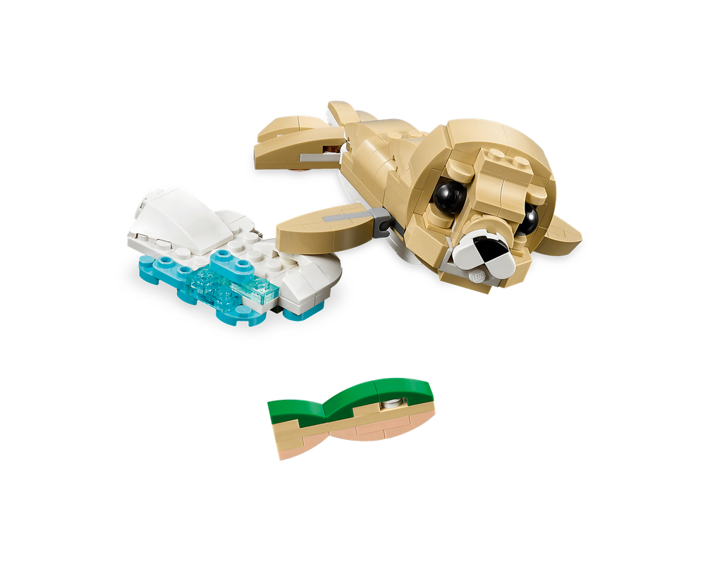 LEGO Set 31162-1 Cute Bunny (2025 Creator > Creator 3-in-1 ...