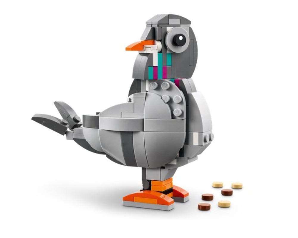 LEGO Set 31163-1-b2 Pigeon (2025 Creator > Creator 3-in-1 ...