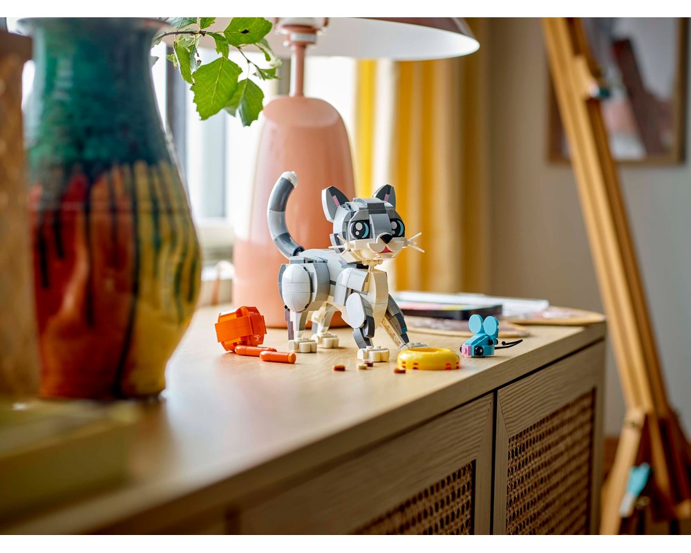 LEGO Set 31163-1 Playful Cat (2025 Creator > Creator 3-in-1) | Rebrickable - Build with LEGO